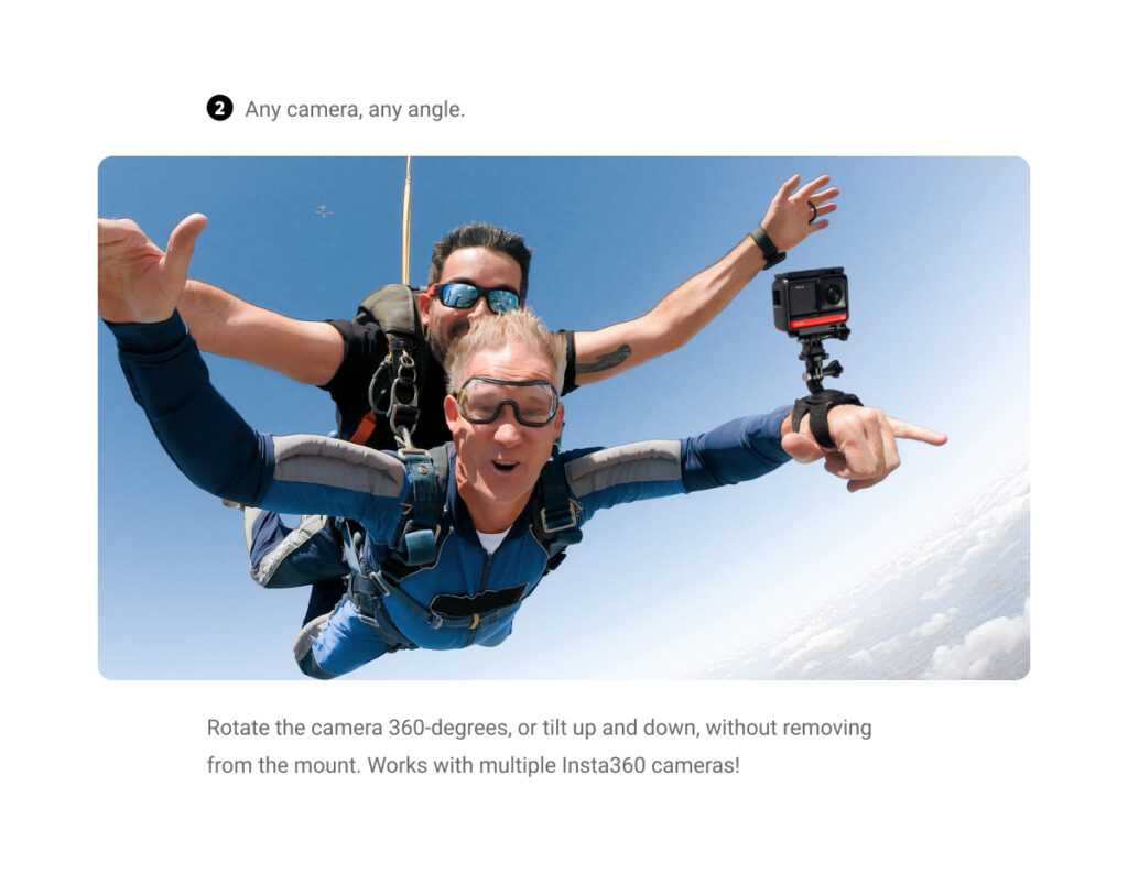 Insta360 Hand Mount Kit - Gadget Central
