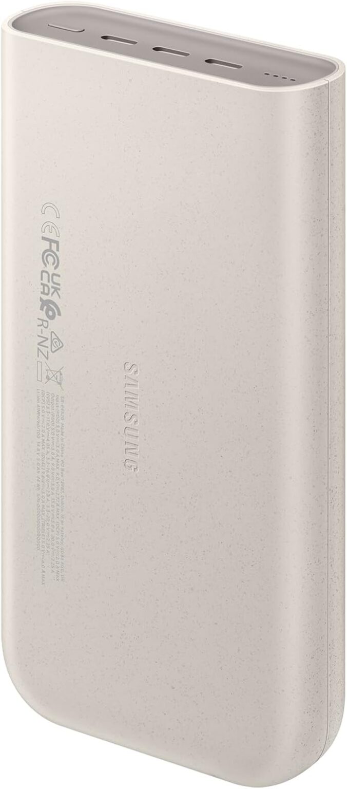 Samsung Galaxy 20,000 mAh Battery Pack, 45W Super Fast Charging ...